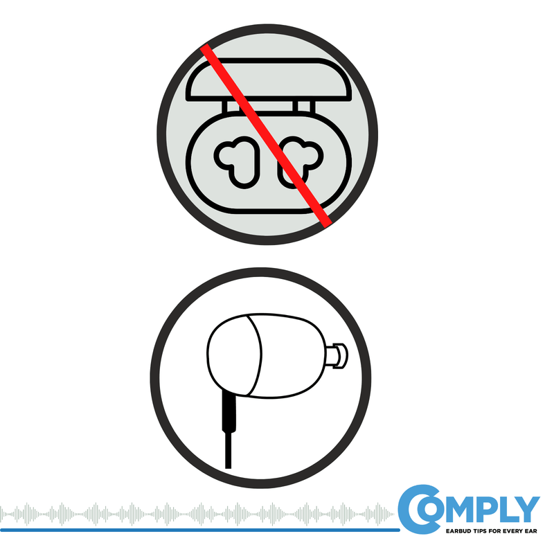 Comply™ 100 Series | Foam Ear Tips for Etymotic, Westone, Isotunes ...