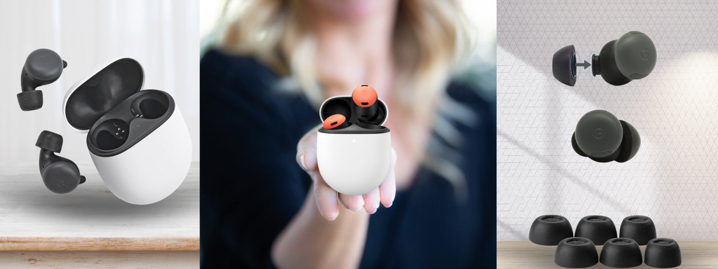 Google Pixel Buds Pro & A-Series Foam Replacement Ear Tips – Comply Foam