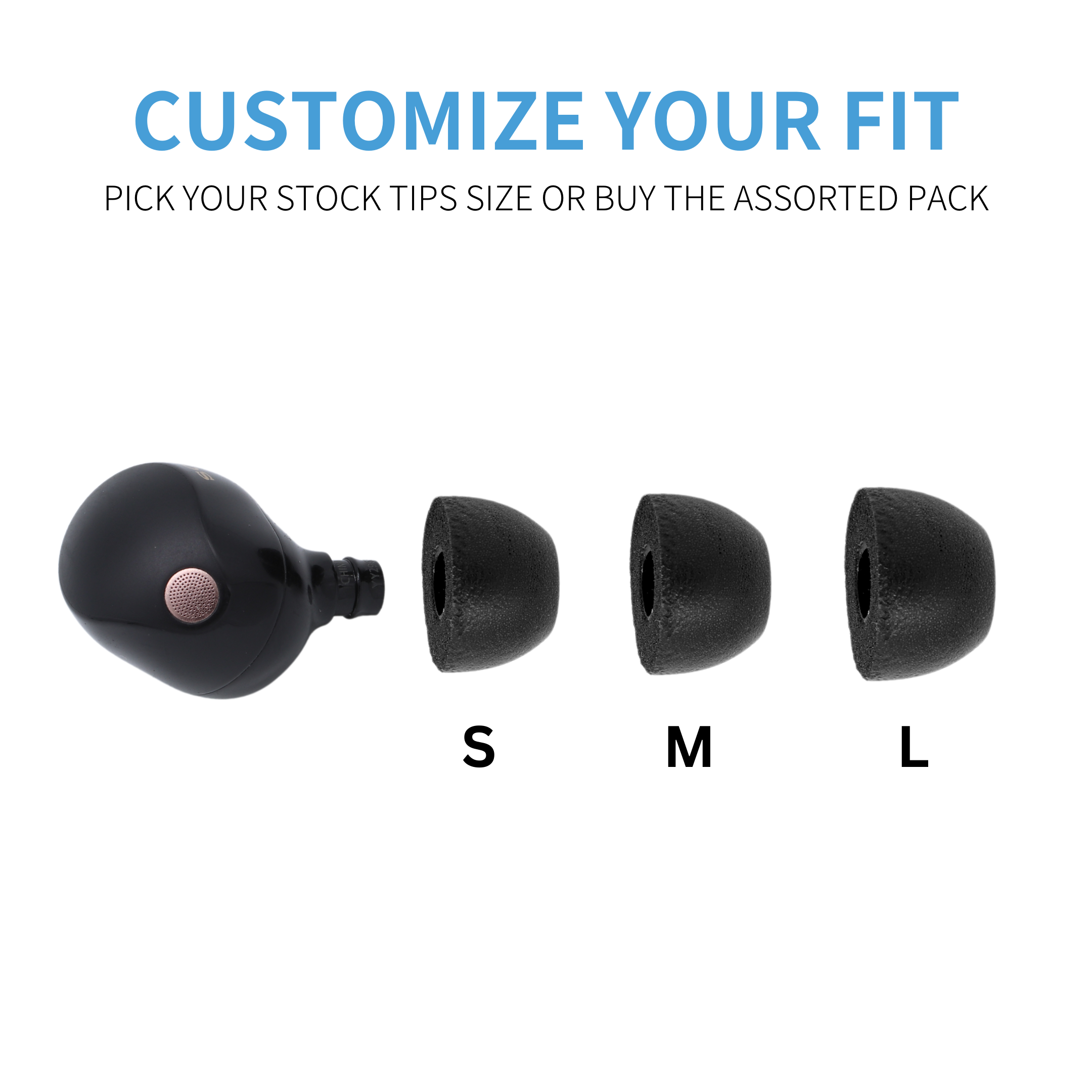 Sony Foam Ear Tips | WF-1000XM5, WF-1000XM4, WF-C500 & More – Comply Foam