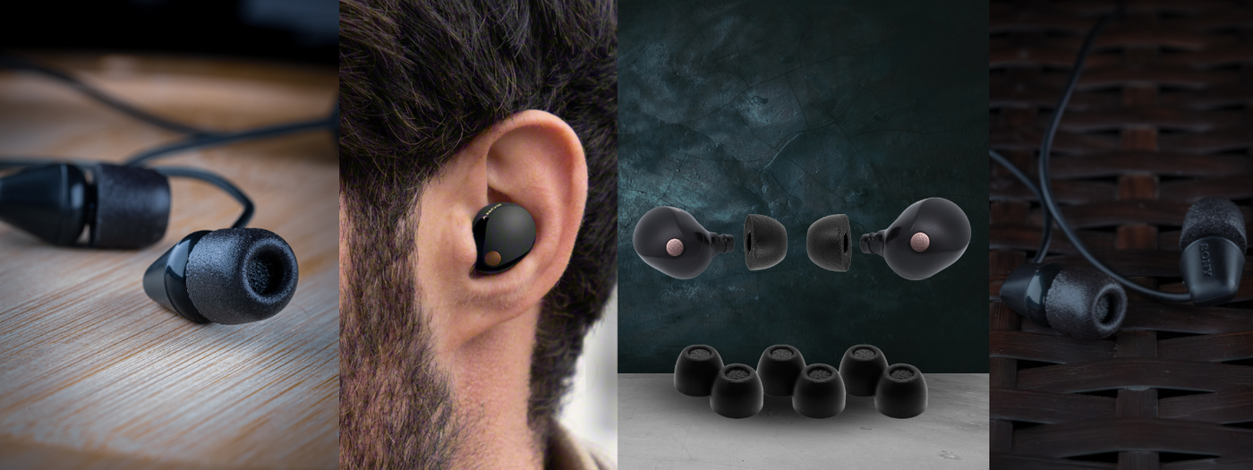 Sony Foam Ear Tips | WF-1000XM5, WF-1000XM4, WF-C500 & More – Comply Foam