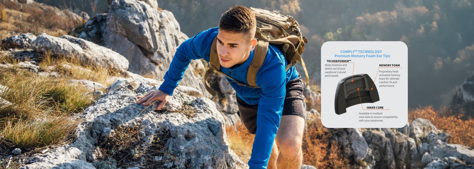 Comply™ Memory Foam Ear Tips | Upgrade Your Earbuds – Comply Foam
