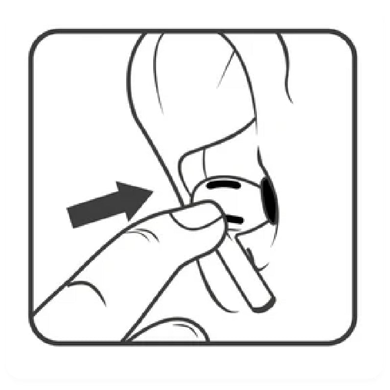 TrueGrip™ Memory Foam Ear Tips for Apple AirPods Pro Gen 1 & 2 – Comply ...